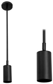 Toolight - Stropní svítidlo typu reflektor-nastavitelné 1xGU10 60W DIAMENT 392197, černá, OSW-06362