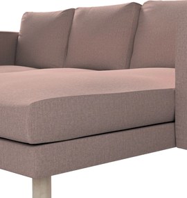 Potah na pohovku IKEA Norsborg 3-místná se šezlongem barva růžová látka pletený vzor