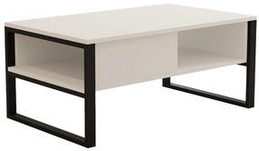Konferenční stolek Davon (bílá). 1088956