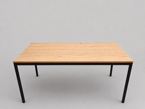 Jídelní stůl v dekoru dubu 80x160 cm Seaford - II. jakost – Actona