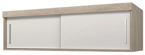 IDZ Nadstavba šatní skříně Vista (150 cm) Barva dřeva: Bílá + Sonoma