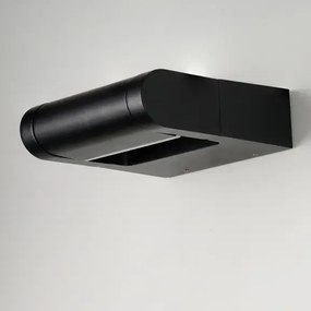 Venkovní stojací lampa Frame wall černá