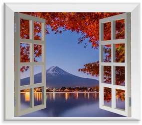 Malvis ® Okno s výhledem Velikost: 80x60 cm