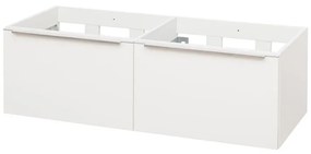 Mereo Mailo, koupelnová skříňka 121 cm, bílá - CN518S