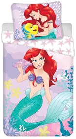 Bavlněné dětské povlečení na jednolůžko 140x200 cm Ariela "Pink" – Jerry Fabrics