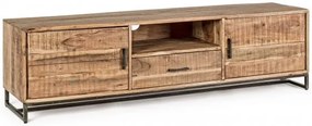 BIZZOTTO dřevěný TV stolek ELMER 50x175 cm 0746307