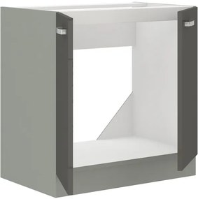 Kuchyňská skříňka Grey 80 ZL 2F BB