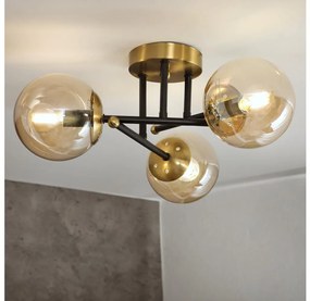Brilagi - Přisazený lustr MALIVA 3xE14/15W/230V zlatá LM-3.220/ZŁOTY