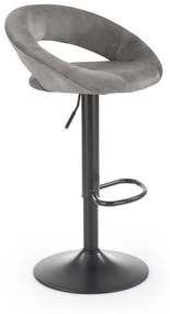 Halmar Barová židle H102, šedá