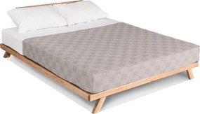 Marior Home  Postel Allegro - Přírodní buk olejovaný / 140 × 200 cm