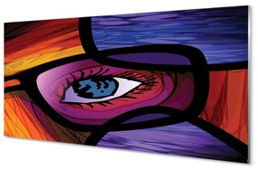 akrylový obraz eye image 100x50 cm