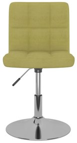 Petromila Otočné jídelní židle 2 ks zelené textil