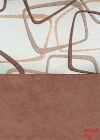 Postel KAMILA EXCLUSIV 180cm vč. roštu, ÚP a matrace VN48/ Dodo 20A - 371 doprodej, výška: 90 cm, šířka: 180 cm, hloubka: 205 cm