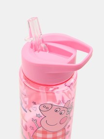 Sinsay - Láhev na pití s držadlem a brčkem Peppa Pig - vícebarevná