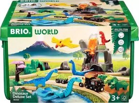 BRIO Dinosauří deluxe vlaková sada / od 3 let
