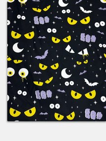 Sinsay - Sada ložního prádla s halloweenským motivem - černá