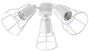 FARO 33716 - Svítidlo pro ventilátor YAKARTA 3xE27/15W/230V bílá