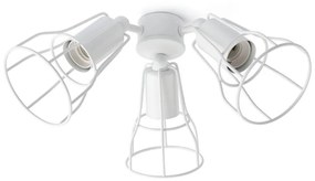 FARO Barcelona FARO 33716 - Svítidlo pro ventilátor YAKARTA 3xE27/15W/230V bílá FA33716