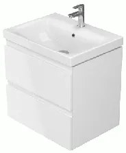 Cersanit - SET skříňka + umyvadlo, bílý lesk, Moduo 60, S801-223-DSM