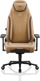 Herní židle látková hnědá, Normal: Diablo X.Eye Prime Camel Brown