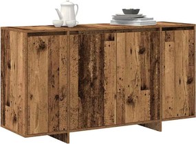 Servírovací skříň Staré dřevo 135 x 41 x 75 cm Kompozitní dřevo 3333893