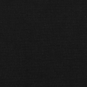 Čelo postele typu ušák černé 83x16x118/128 cm textil 3119696