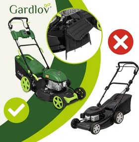 Benzínová sekačka DriveX PRO s pojezdem 196 cm³, 3,4 kW, 51 cm, 60 l koš