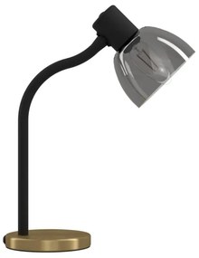 Eglo 901062 - Stolní lampa MACERE 1xE14/25W/230V zlatá/černá