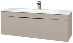 Dřevojas Koupelnová skříň ASTON SZZ 120 Varianta: N01 Bílá lesk / Úchytka T05 / D10 Borovice Jackson