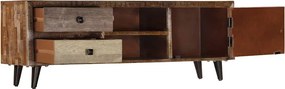 TV stolek 118 x 30 x 40 cm masivní mangovníkové dřevo 247330