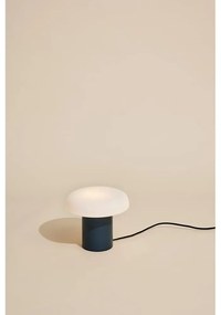 Tmavě modrá stolní lampa (výška 20 cm) Ateliers – Hübsch