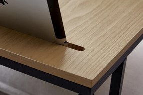 Noble Home Přírodní dřevěný odkládací stolek Scandinavia