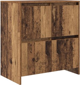 Konzole 2 ks Staré dřevo 70 x 41 x 75 cm Kompozitní dřevo 3393513