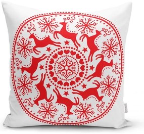 Sada 4 vánočních povlaků na polštář a běhounu na stůl Minimalist Cushion Covers Christmas