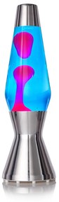Mathmos Astro, originální lávová lampa, 1x35W, modrá s růžovou lávou, 44cm
