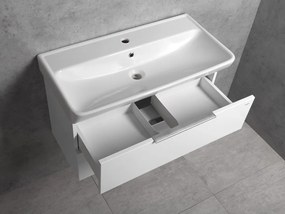 Bruckner NEON skříňka s keramickým umyvadlem 80 x 41,5 cm bílá 501.115.0