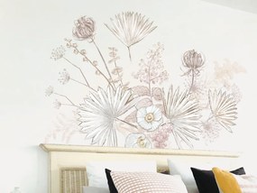 York Wallcoverings Dekorativní nálepka na stěnu KVĚTY