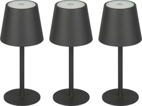 XXXLutz SADA STOLNÍCH LAMP 3 ks 8,6/20,3 cm Novel - Venkovní světla - 004076001901