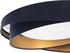 LED Stropní svítidlo GALAXY MODERN LED/24W/230V pr. 55 cm modrá/zlatá