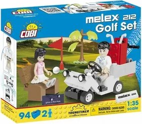 COBI 24554 MELEX golf vozítko / 94 kostek / 2 figurky / 1:35 / od 5 le