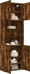Skříň highboard kouřový dub 80 x 42,5 x 249 cm kompozitní dřevo 3281361