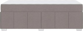 Rám postele Taupe 120 x 190 cm textil 3398276