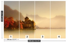 Fototapeta Montreux hrad 104x70
