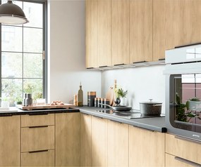 CREMONA bc | dolní skříňka 80 ZL 2F dřezová | 80 cm | bílá/cremona
