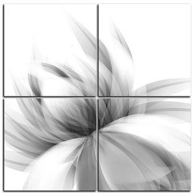 Obraz na plátně - Elegantní květ - čtverec 3147QE (60x60 cm)