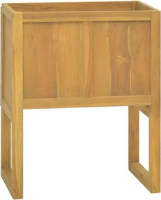 Koupelnová skříňka 60 x 40 x 75 cm masivní teakové dřevo 338247