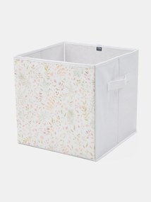 Sinsay - Skládací úložný box s květinovým vzorem - béžová