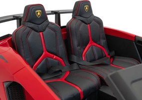 Dětské elektrické autíčko Lamborghini Aventador SV 24 V červené