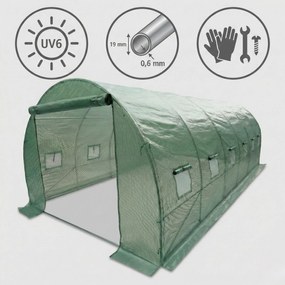 Velký fóliovník na zahradu VERNA 3 x 6 m