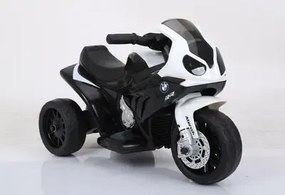 Eljet Dětská elektrická trojkolka BMW S1000 RR černá / 25 W / Rychlost